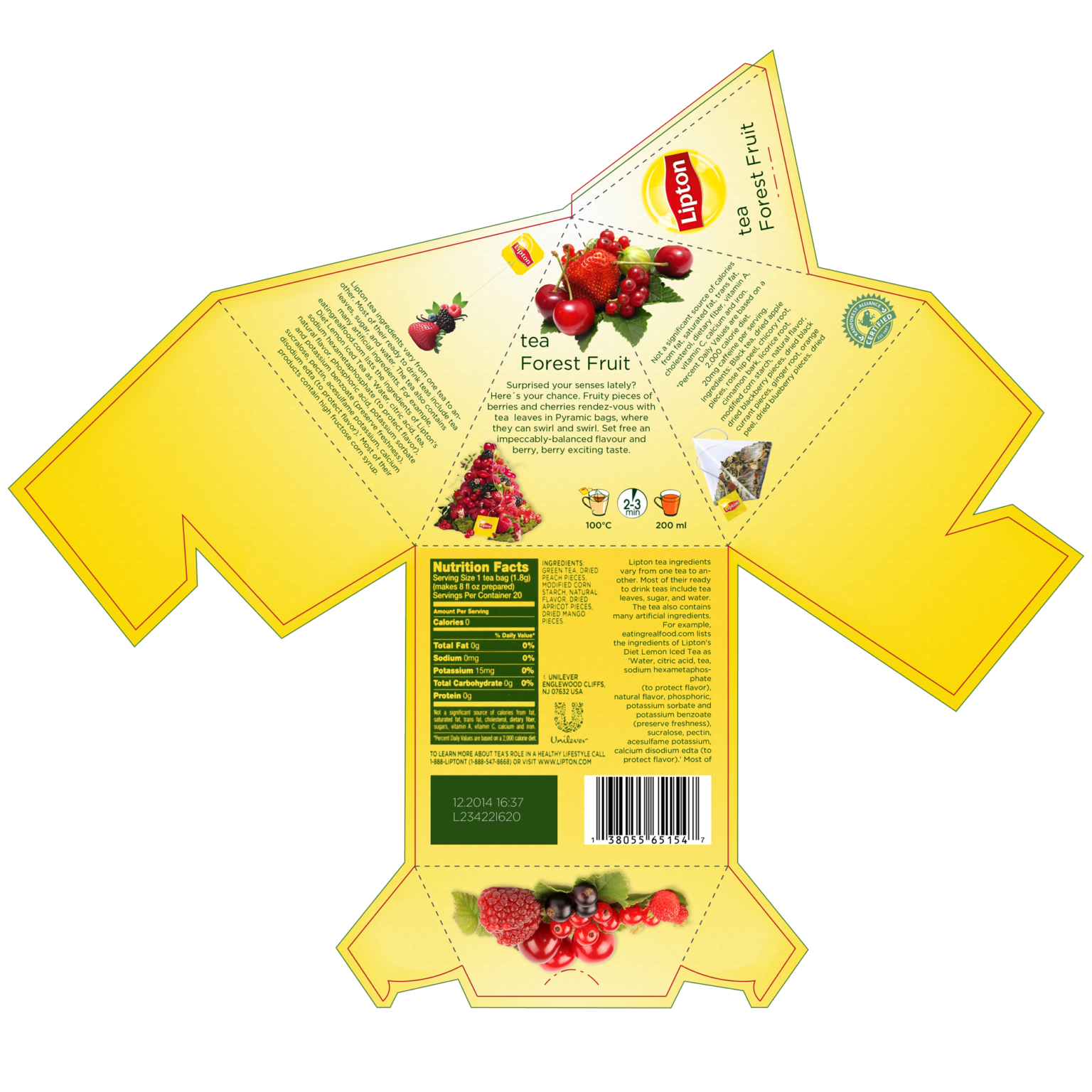 Lipton tea packaging - Tatiana